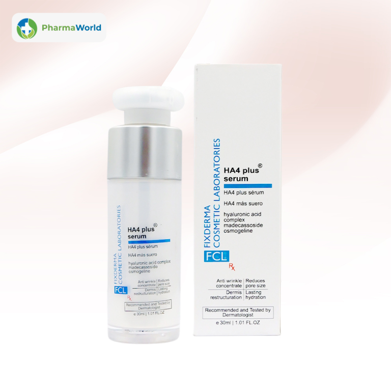 Fixderma FCL HA4 Plus Serum 30ml - Serum cấp ẩm, phục hồi làn da hư tổn ...